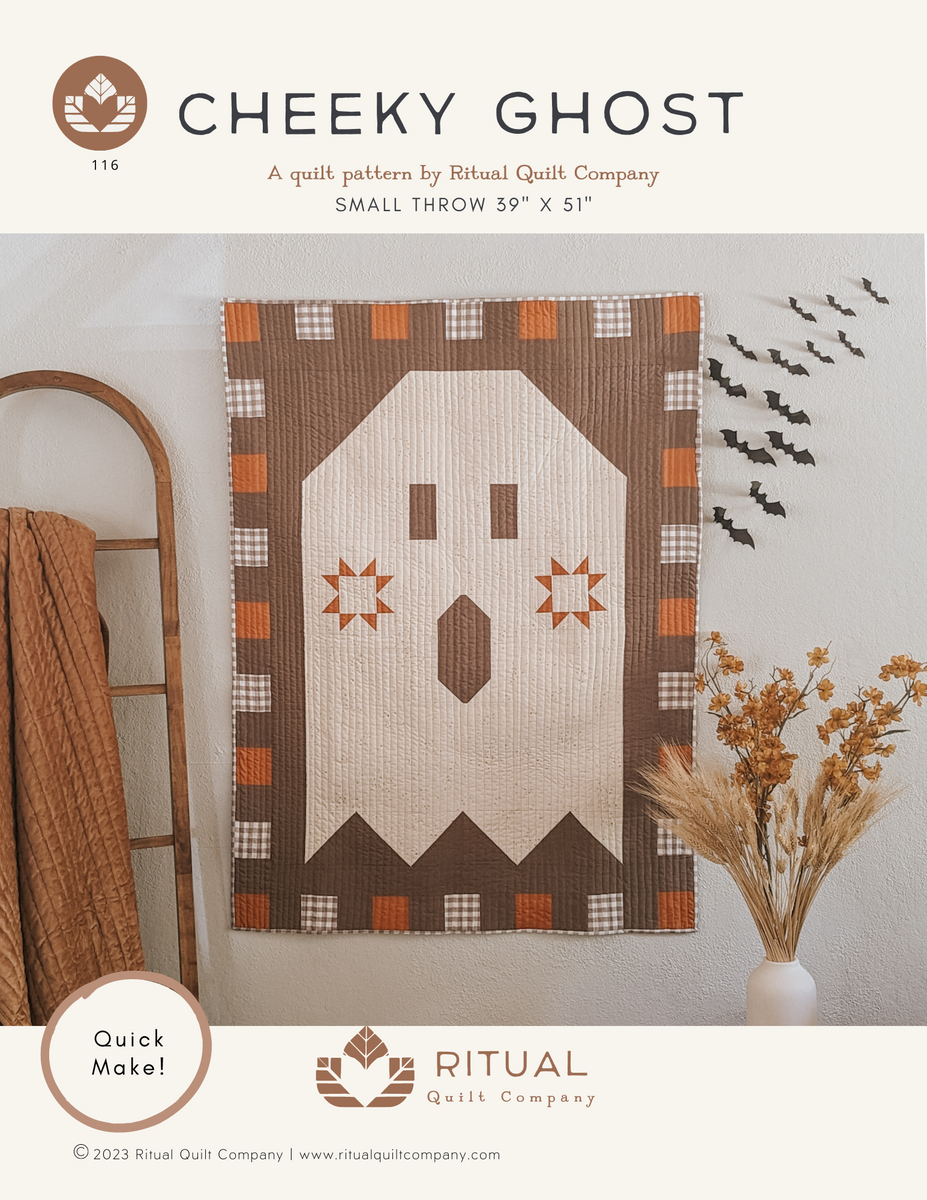 Cheeky Ghost Quilt - PDF Pattern – ritualquiltcompany